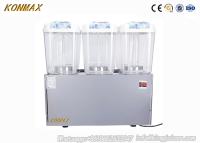 China Stainless Steel Cold Drink Dispenser , 9L×4 Cold And Heat Milk / Coffe Dispenser for sale