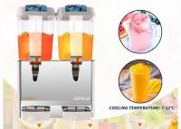 China 2 Tank Cold Beverage Dispenser Juice Drink Cooler Jet Type Drink Dispenser for sale