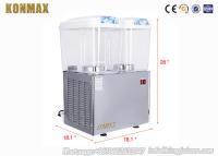China Dual Tank  Cold And Heat With Light Juice Machine With CE for sale