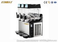 China Stainless steel Commercial Slush Machine 12 Liter With Three bowls for sale