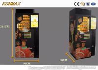 China Full Automatic 100% Pure Orange Vending Machine With LCD For Supermarket for sale