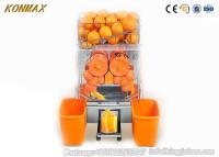 China 120W 80mm Orange Juice Machine Automatic With Auto Feed Hopp for sale