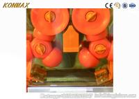 China 120W 80mm Orange Juice Machine Automatic With Auto Feed Hopp for sale