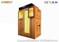China Airport / Subway Station Freshly Squeezed Orange Juice Vending Machine With Glass Window for sale