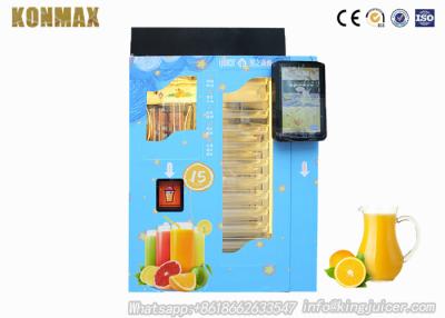 China Self - Service Orange Juice Vending Machine , Orange Fresh Vending Machine for sale