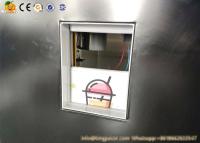 China Black Color Orange Fruit Juice Vending Machine For School / Shops Use for sale