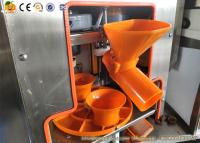 China Coin And Note Payment Fresh Orange Juice Vending Machine With Cooling System for sale