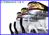 China R404A 3 Tank Home Slush Making Machine Magnetic Transmission With LED Light Box for sale