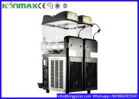 China Custom 2 Bowls Electric Ice Slush Machine 304 Stainless Steel Panel for sale