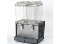 China Commercial Stainless Steel Body Fruit Juice Dispenser With Pump Spraying System for sale