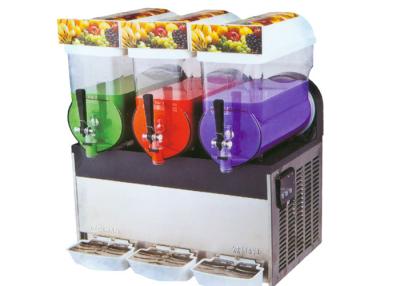 China Double Flavour And Three Flavour Margarita Slush Machine 15 liters With CE for sale