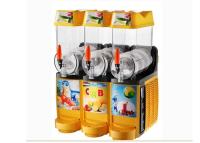 China 800W Snack Shop Granita / Margarita Slush machine with Three Tank 12L for sale