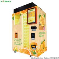China Auto Ozone Sterilazation Freshly Squeezed Orange Juice Vending Machine With Lcd Nfc for sale