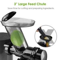 China Slow Masticating Juicer Extractor With Reverse Function, Cold Press Juicer Machine for sale