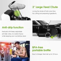 China Juicer Machines Slow Masticating Juicer Extractor Quiet Motor High Nutrient Reverse Function BPA Free for sale