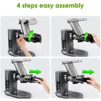 China Slow  Juicer Machine Baby Food Supplement Multifunctional Juicer 150 Watts for sale