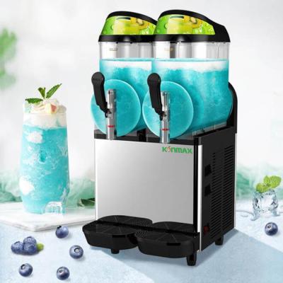 China 400W Steel Freezing Cylinder Commercial Nostalgia Margarita Slushy Maker for sale
