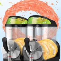 China 10 Liter Ice Slush Machine , Slushy Maker Machine With Aspera Compressor And 2 Bowls for sale
