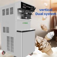 China Stores Frozen Yogurt Ice Cream Machine 3 Flavors Instant Soft Serve Gelato Machine for sale