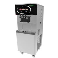 China Large Panel Soft Serve Ice Cream Equipment Touch Screen Floor Standing for sale
