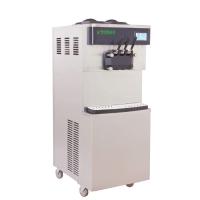 China Dual System Soft Ice Cream Making Machine Air Pump 2+1 Mixed Flavor for sale