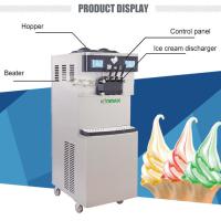 China Magnetic Drive Pump Commercial Frozen Yogurt Machine 304 Stainless Steel for sale