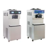 China Dual System Soft Ice Cream Making Machine Air Pump 2+1 Mixed Flavor for sale