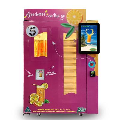 China Saudi Arabia Fresh Orange Juice Vending Machine With Computer And APP Control for sale