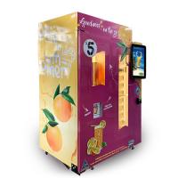 China Automatic Freshly Squeezed Orange Juice Vending Machine For Commercial for sale