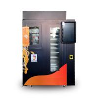 China Electric Freshly Squeezed Orange Juice Vending Machine With LED Display Screen for sale