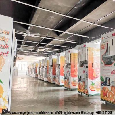 China Automatic orange juicer vending machine for foods and drinks for sale