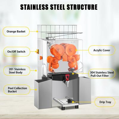 China 120W Squeezing Automatic Citrus Orange Juicer Machine for sale