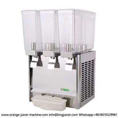 China PC Capacity Tank Cold Drink Beverage Dispenser Refrigerated Food Grade for sale