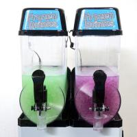 China Double Tank Commercial Frozen Drink Machine / Smoothie Maker for Household for sale
