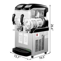China 6L 450W Margarita Slush Machine Soft Ice Cream Maker 110V LED Display Automatic for sale