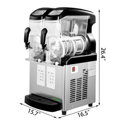 China 6L 450W Margarita Slush Machine Soft Ice Cream Maker 110V LED Display Automatic for sale