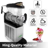 China 300W 10 Liter Margarita Slush Machine Single Head Iced Coffee Slush Dispenser for sale