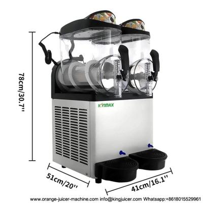 China Milk Shake Freezing Cylinder Stainless Frozen Icee Machine for sale