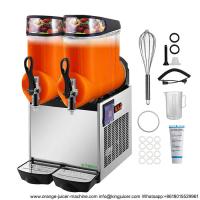 China Air Cooled Electric Rotating Drink Ice Slush Machine For Cocktails for sale