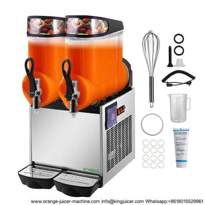 China Air Cooled Electric Rotating Drink Ice Slush Machine For Cocktails for sale