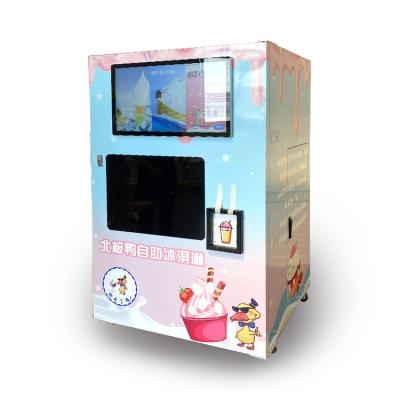 China Automatic Remote Control Freezer Popsicle Vending Machine Full Cooling for sale