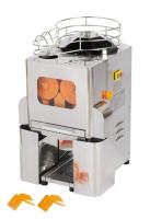 China Light Weight Orange Juice Make Machine / Juicer For Drink Shops with 40mm - 70mm Orange for sale
