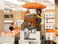 China Professional Automatic Zumex Orange Juicer Machine / Auto Orange Squeezer High Output for sale