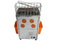 China Pro Auto Feed Automatic Orange Juicer Machine Citrus Juice Machine Transparent Plastic for sale