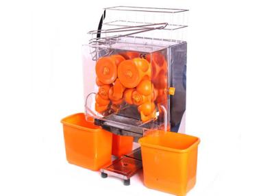 China Automatic Commercial Orange Juicer Machine Transparent Cover for sale