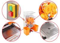 China Auto Feed Orange Squeezer Juicer Juice Extractor Machine Metal for sale