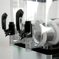 China 2 bowls 12Lx2 commercial CE certificate ice slush machine margarita machine slushy machine for sale