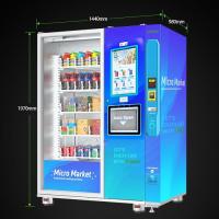 China Amusement Automatic Beverage Beer Box Snack Vending Machine Mumbai With Robot Arm for sale