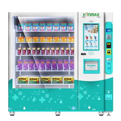 China Snack and Drink Combo Advertisement Self Service QR Pay Vending Machine for sale