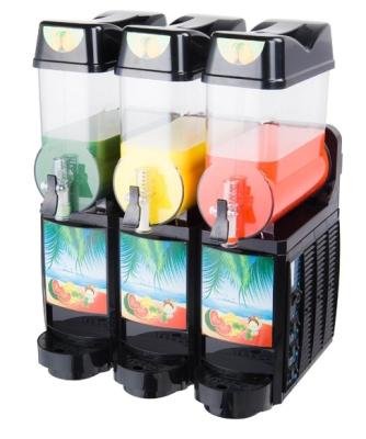 China 3 Flavor Commercial Ice Slush Machine 800w For Hotel 12L X 3 for sale